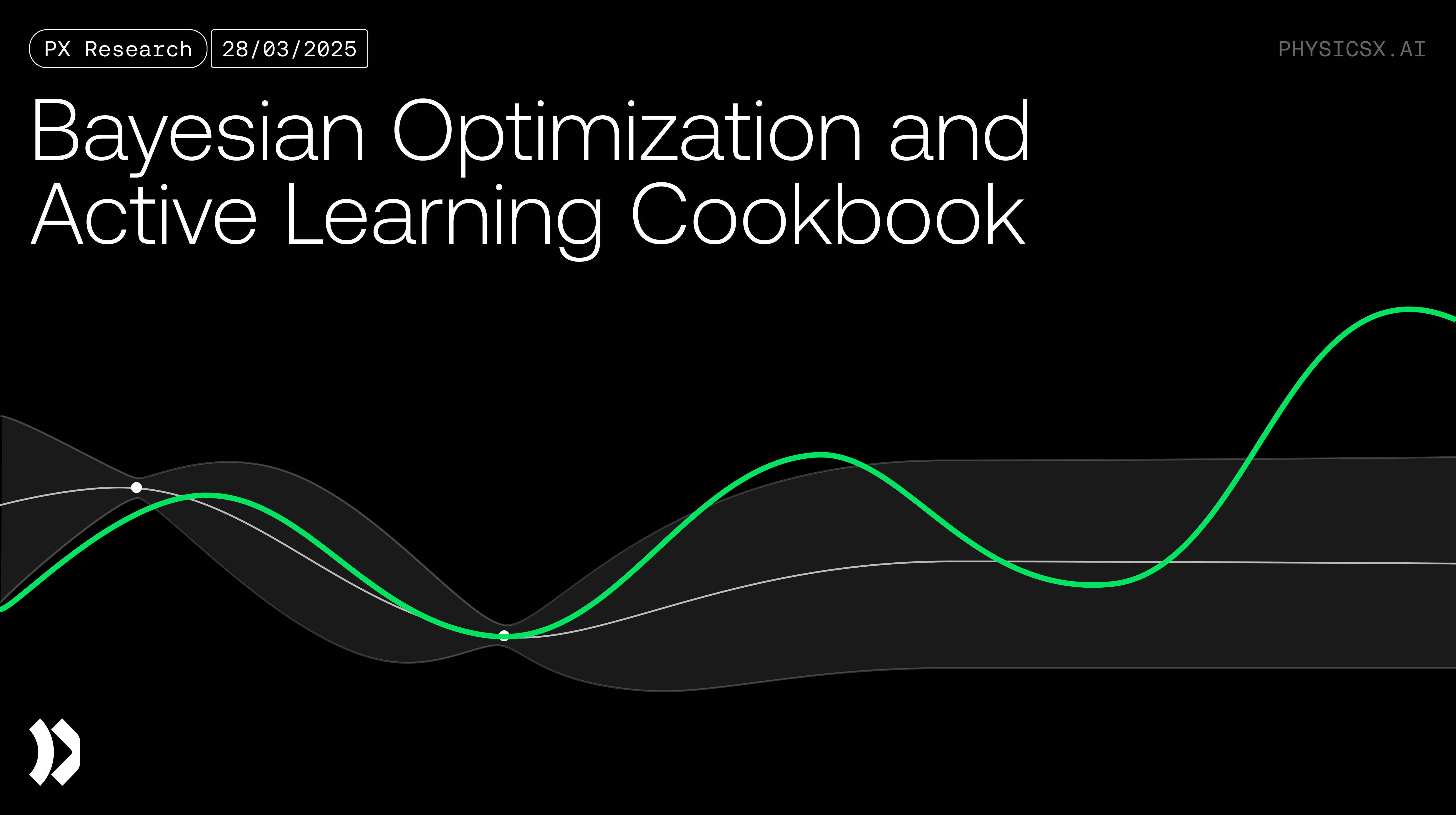 PhysicsX - Bayesian Optimization and Active Learning Cookbook